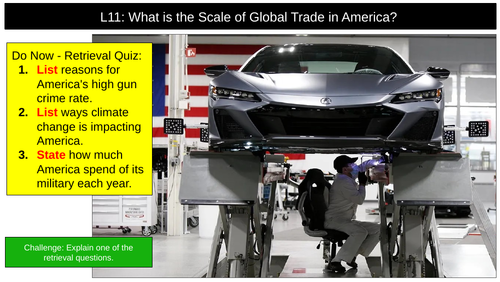 America USA Trade | Teaching Resources
