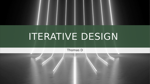 Iterative design | Teaching Resources Iterative design | Teaching Resources