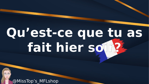 French Theme 1 - Hobbies in the past | Teaching Resources