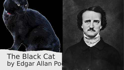 The Black Cat by Edgar Allan Poe PowerPoint | Teaching Resources