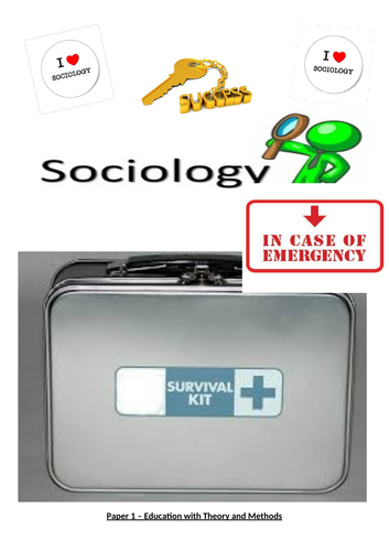 AQA A-Level Sociology Survival Pack | Teaching Resources