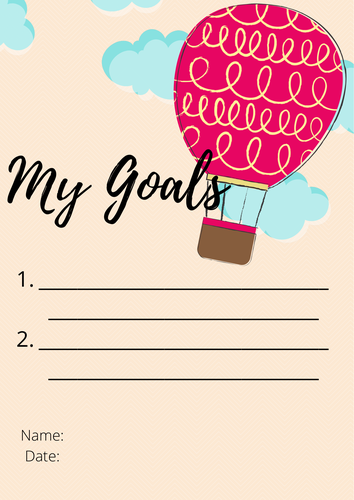 My goals | Teaching Resources