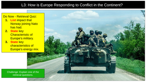 Europe Conflict | Teaching Resources