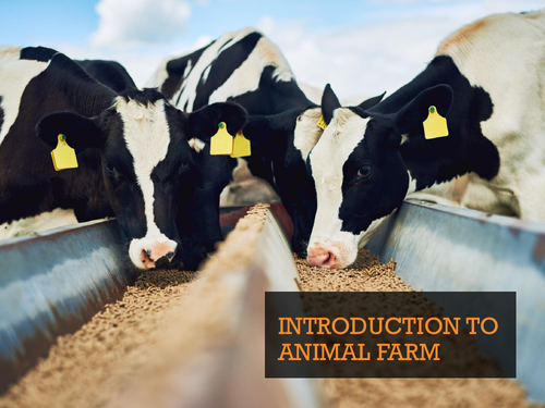 Introduction to Animal Farm by George Orwell | Teaching Resources
