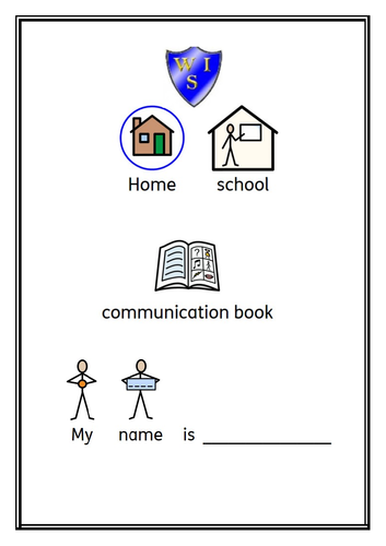 home school communication book | Teaching Resources