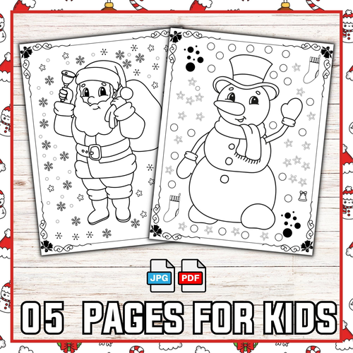 Free Christmas coloring sheets for kids | winter activities ...