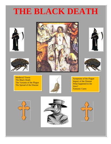 THE BLACK DEATH - Causes Impact and Consequences Workbook | Teaching ...