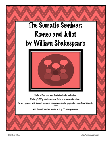 Romeo and Juliet Socratic Seminar | Teaching Resources