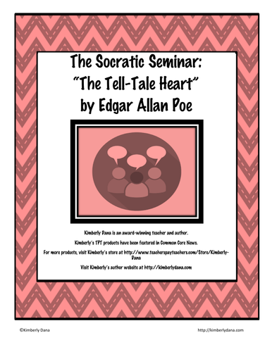 The Tell-Tale Heart Socratic Seminar | Teaching Resources