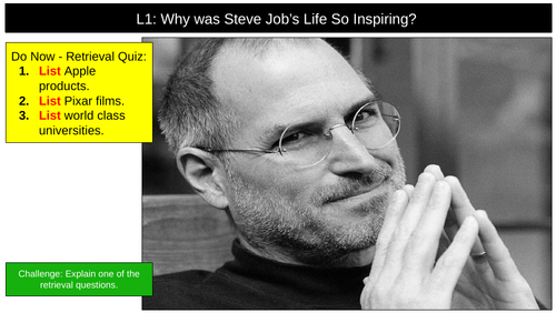 Steve Jobs | Teaching Resources