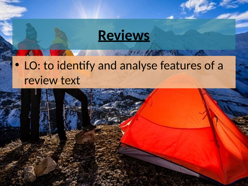 Reviews | Teaching Resources