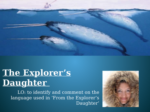 The Explorer's Daughter | Teaching Resources