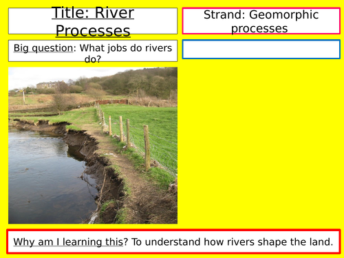 River processes | Teaching Resources