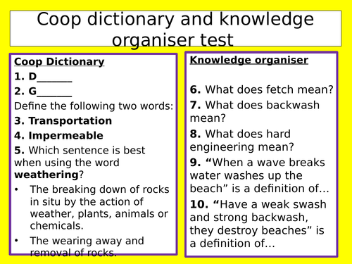 Coastal depositional landforms | Teaching Resources Coastal depositional landforms | Teaching Resources