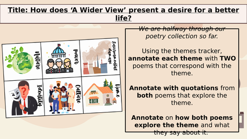 A Wider View - Seni Seneviratne | Teaching Resources