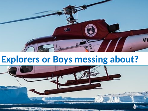 Explorers or boys messing about | Teaching Resources