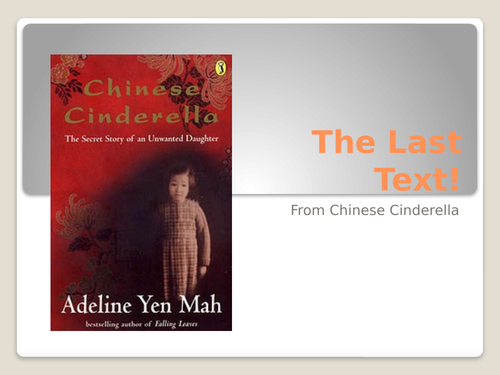 Chinese Cinderella | Teaching Resources