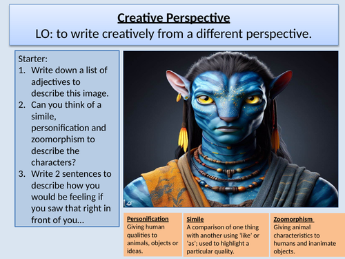 Just Write Avatar | Teaching Resources