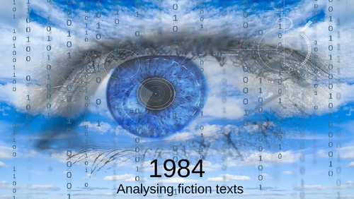 Fiction Extract Analysis 1984 | Teaching Resources
