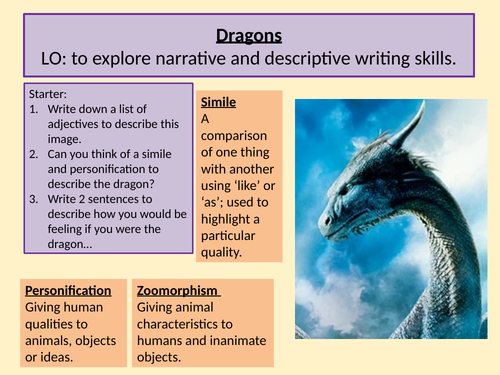 Just Write Dragons | Teaching Resources