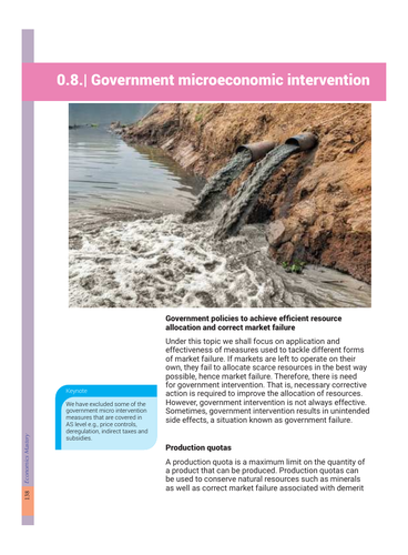 Government Micro Intervention: A level economics for Cambridge ...