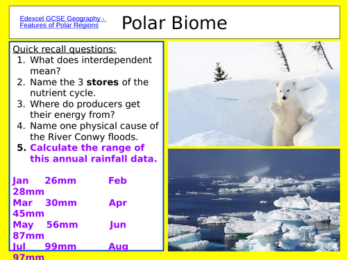 Polar biome | Teaching Resources