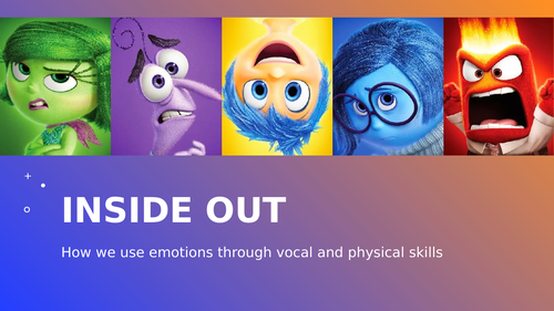 Acting Emotions-Inside out | Teaching Resources