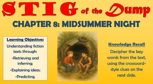 Stig of the Dump - Chapter 8 - Midsummer Night! | Teaching Resources