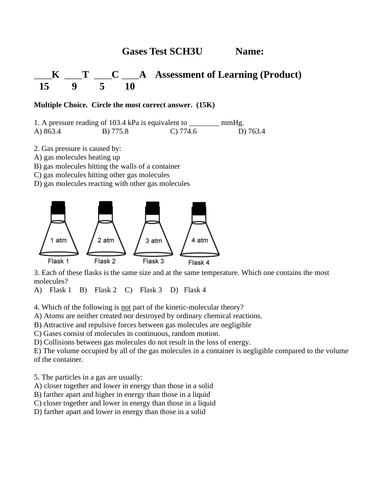 Grade 11 Chemistry Gas Laws Worksheet Grade 11 Ideal Gas Law