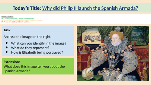L4-6: Causes, Events & Consequences of the Spanish Armada (GCSE History ...