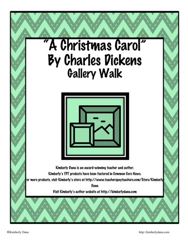A Christmas Carol Gallery Walk | Teaching Resources