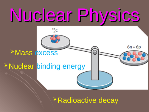 A Level Physics 9702: NUCLEAR PHYSICS | Teaching Resources