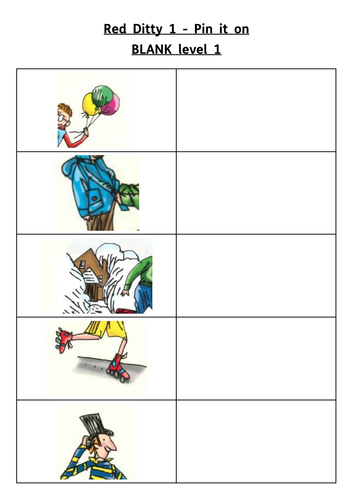 RWI Red Ditty Book 01 - Pin it on resources | Teaching Resources