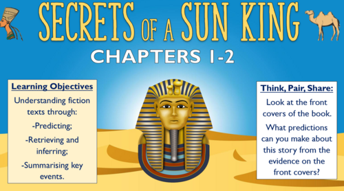 Secrets of a Sun King - Chapters 1 and 2 - Double Lesson! | Teaching ...