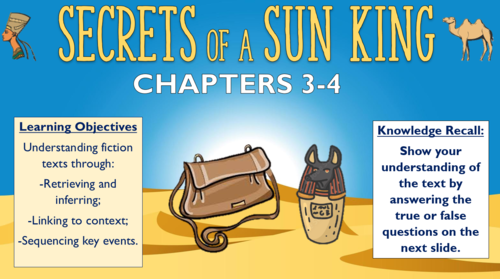 Secrets of a Sun King - Chapters 3 and 4 - Double Lesson! | Teaching ...