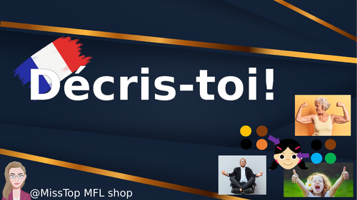 French description (physical & mental) + être | Teaching Resources