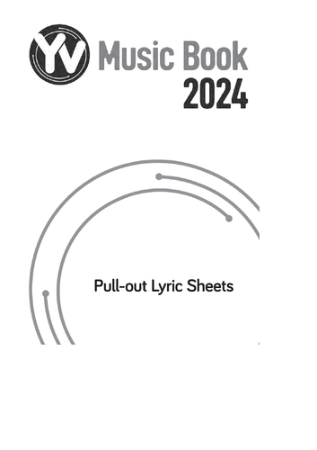 Young Voices 2024 lyric sheet | Teaching Resources