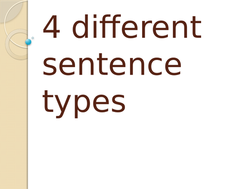 4 Sentence Types- Year 2 | Teaching Resources 4 Sentence Types- Year 2 | Teaching Resources