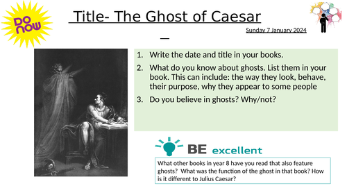 The Ghost of Caesar | Teaching Resources