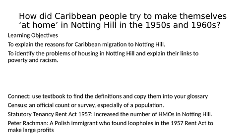 Notting Hill Housing | Teaching Resources