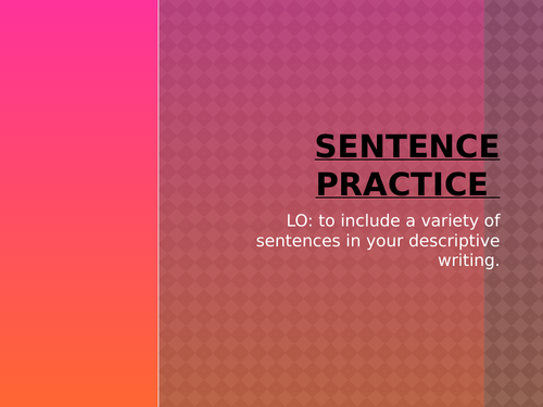 Of Mice and Men Sentences | Teaching Resources