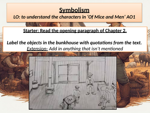 Of Mice and Men Symbolism | Teaching Resources