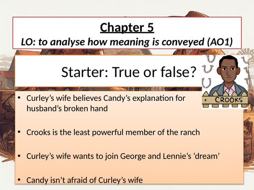 Of Mice and Men Lennie | Teaching Resources