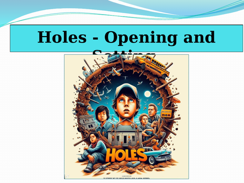 Holes | Teaching Resources