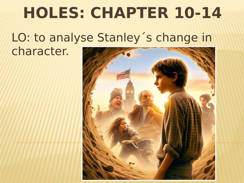 Holes Stanley Character | Teaching Resources