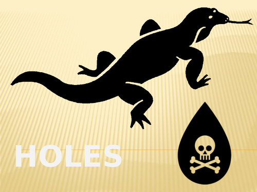 Holes Yellow Spotted Lizards | Teaching Resources