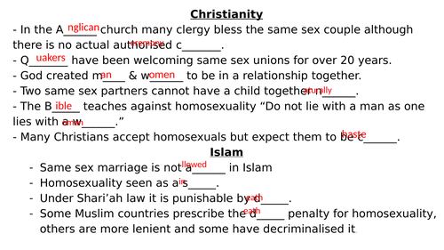 Rs Aqa A Theme A Relationships And Families Nature Of Families