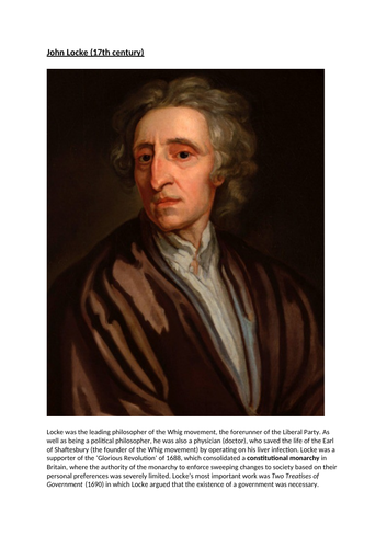 Classical liberal thinkers | Teaching Resources Classical liberal thinkers | Teaching Resources