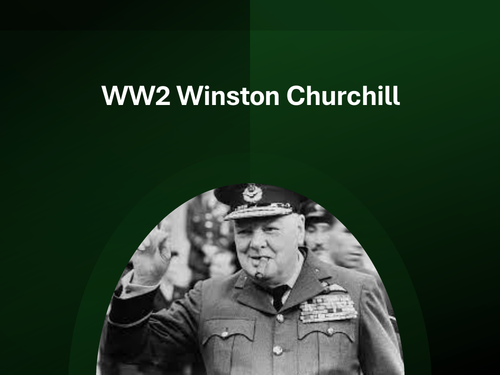 WW2 Winston Churchill | Teaching Resources