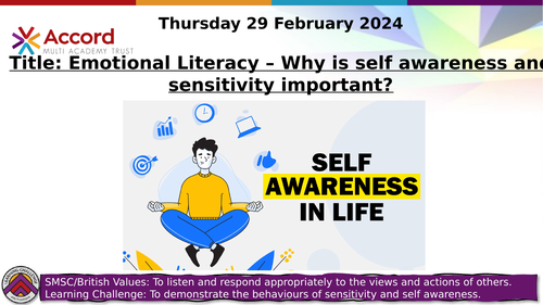 PSHE Self Awareness and Sensitivity | Teaching Resources